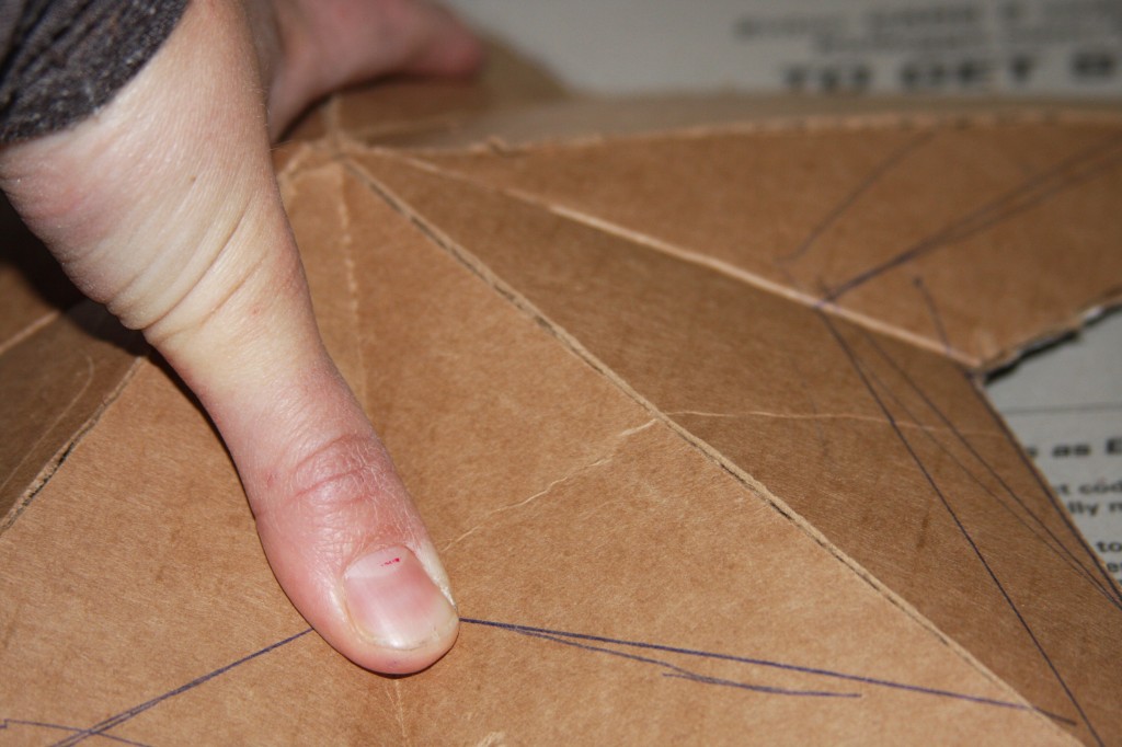How to make a 3-D Cardboard Star – American Quilting Blog Archive